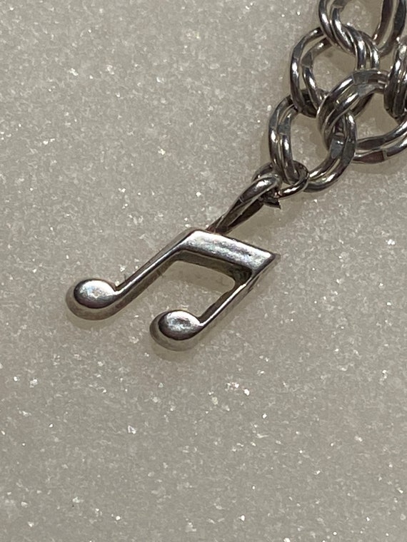 Musical NoteCharm, Musical Charm, Music Note Charm - Gem