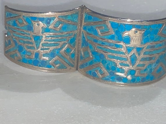 Turquoise Thunderbird Panel - Gem