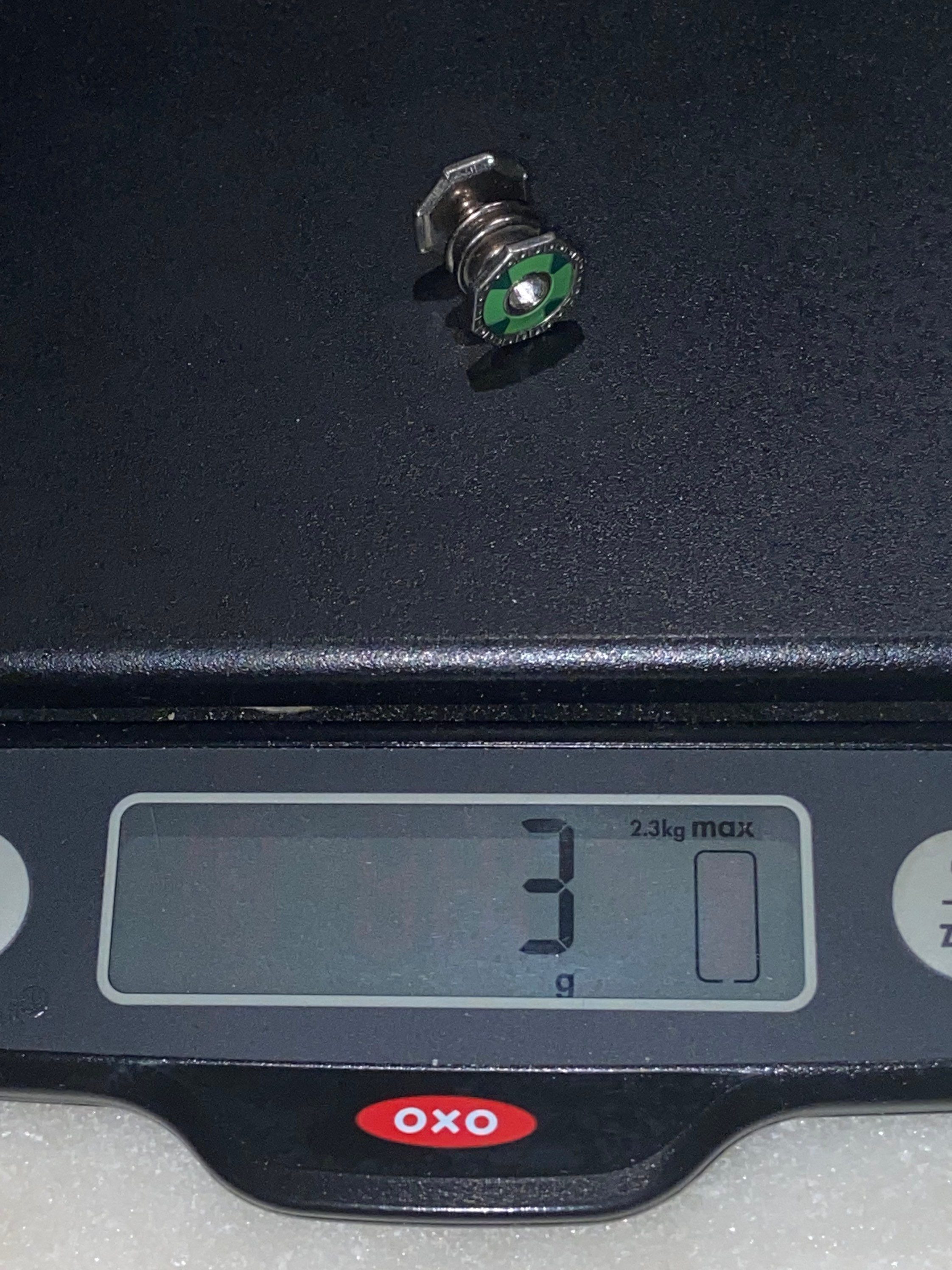 Snap CZ Malachite Cuff Links - Etsy.de