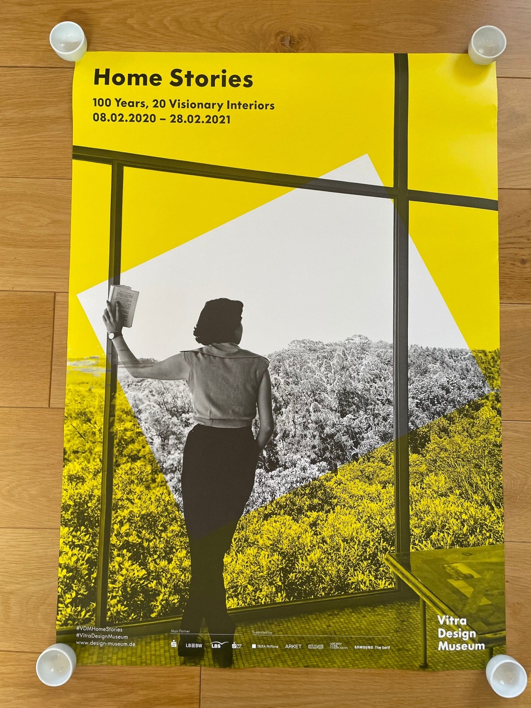 VITRA - Original exhibition poster from "Home Stories", Vitra Design ...