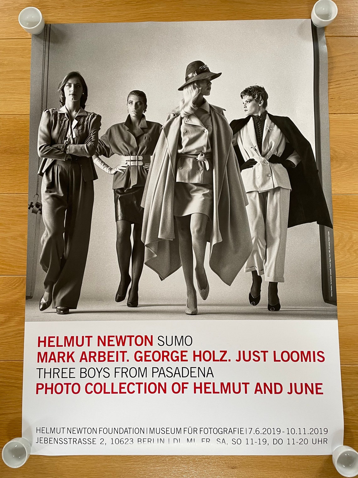 HELMUT NEWTON Original Exhibition Poster sumo of - Etsy UK