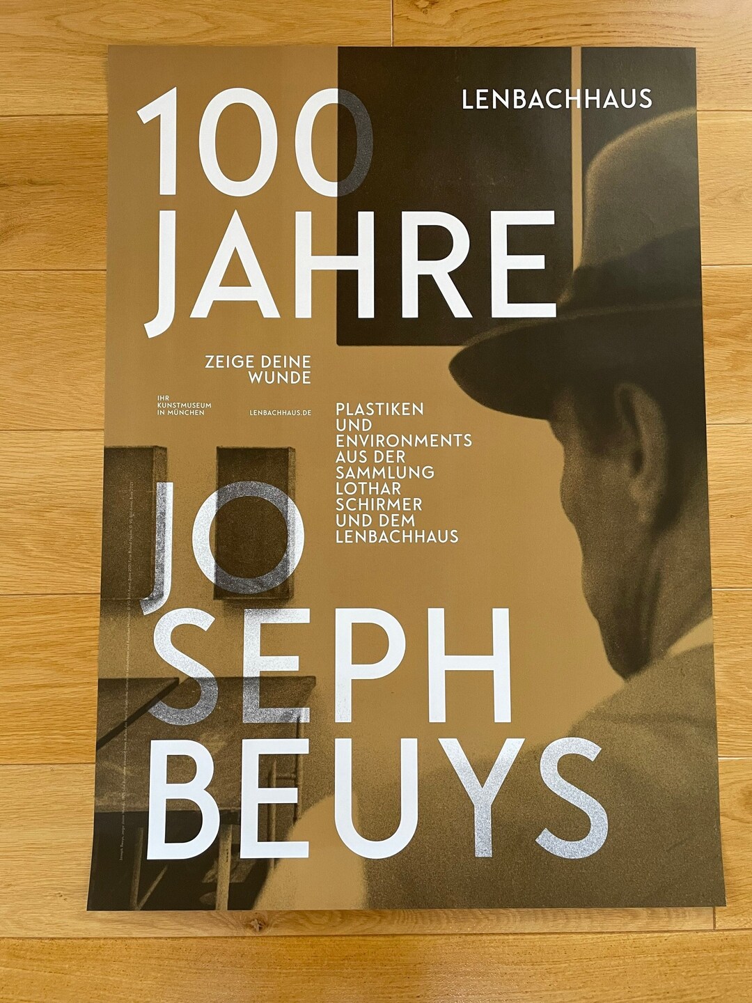 JOSEPH BEUYS Original Exhibition Poster show Your Wound Lehnbachhaus - Etsy