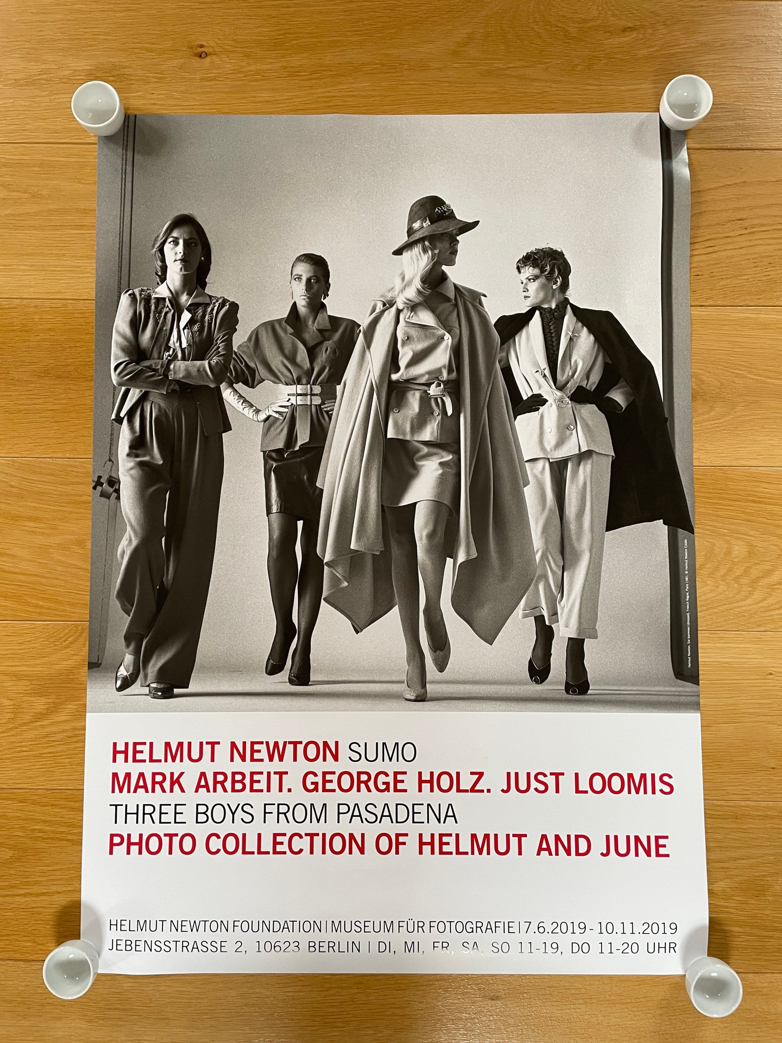 HELMUT NEWTON Original Exhibition Poster sumo of - Etsy UK
