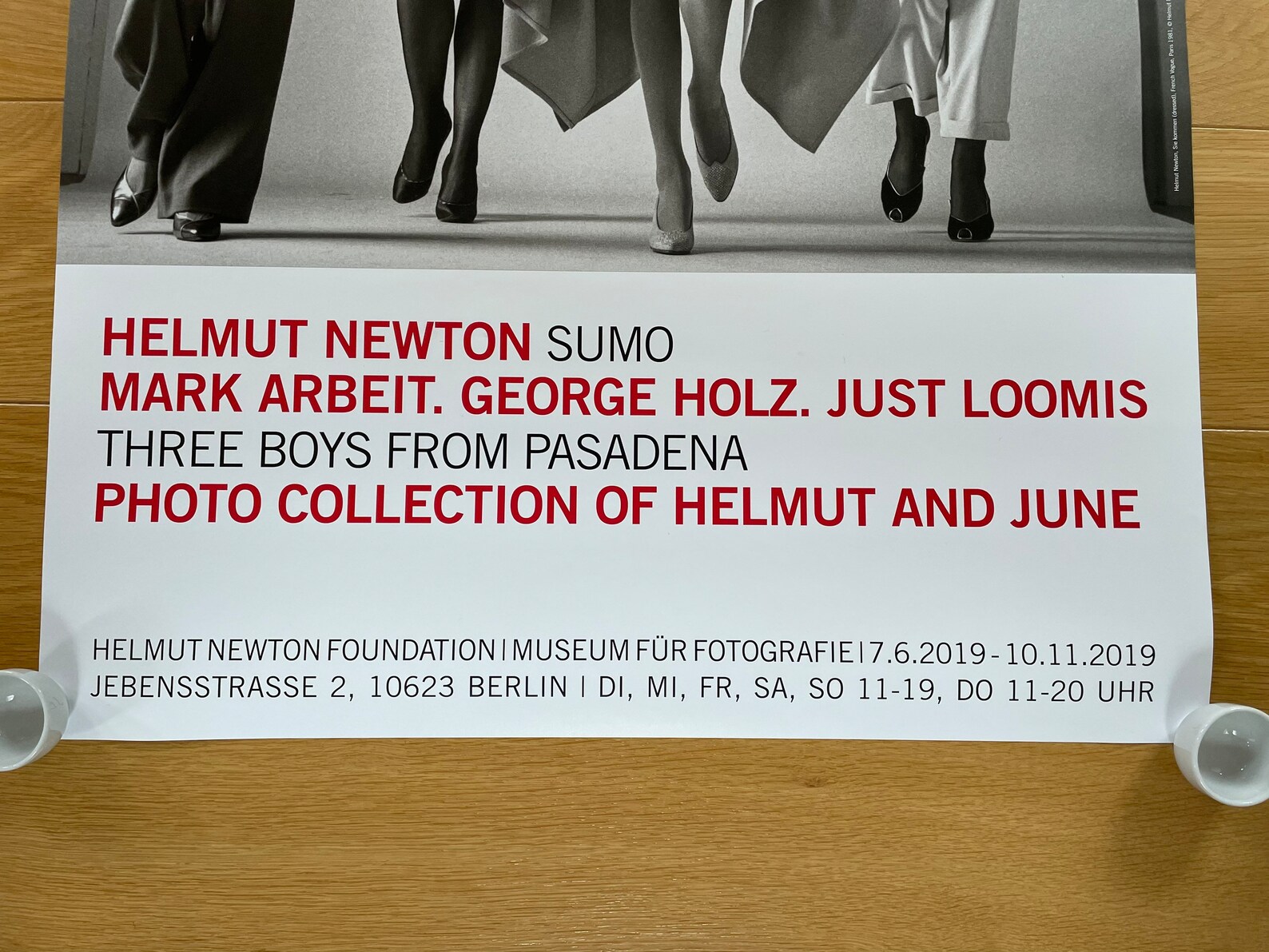 HELMUT NEWTON Original Exhibition Poster sumo of - Etsy UK