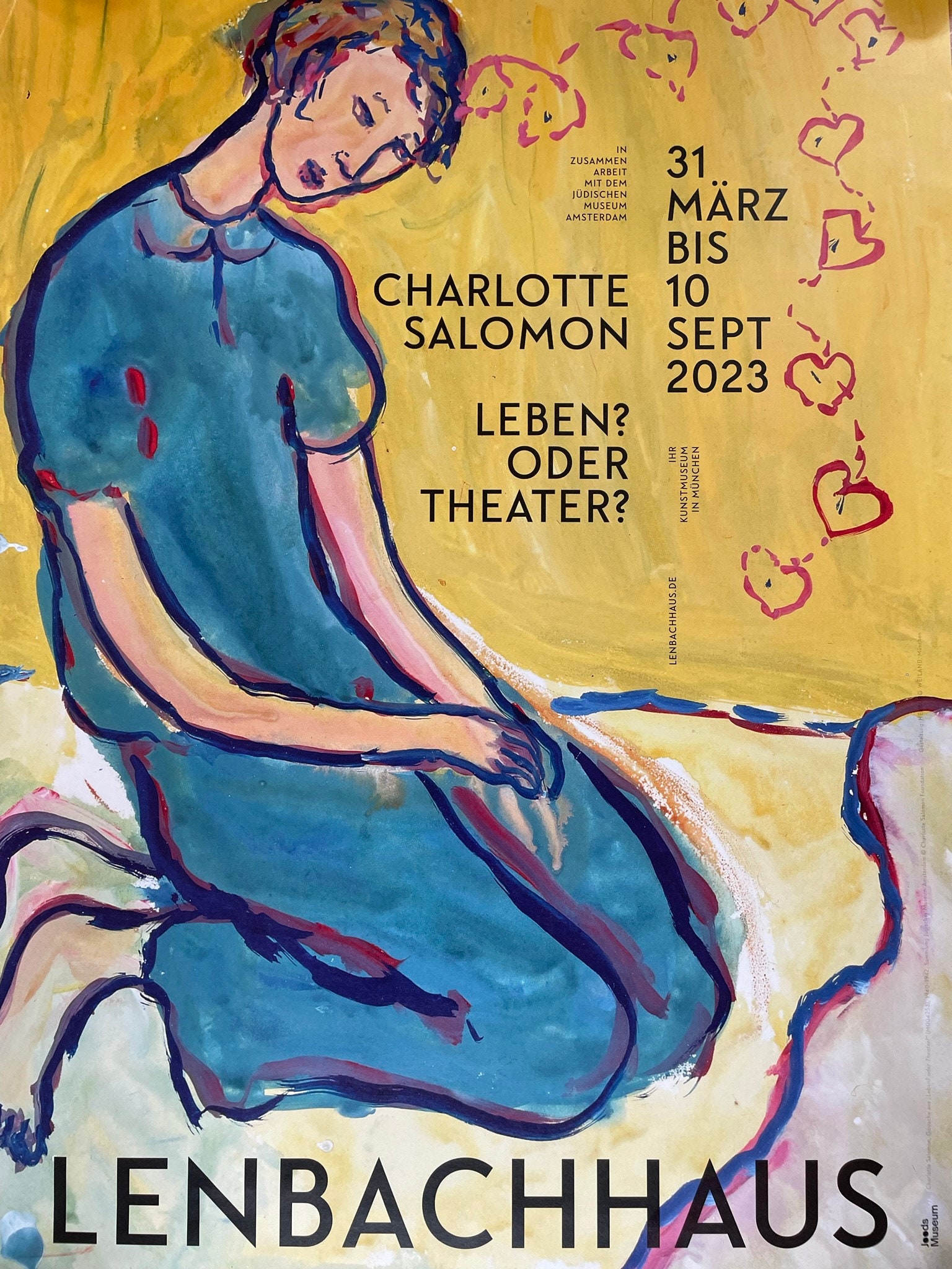 CHARLOTTE SALOMON Original Exhibition Poster life or - Etsy