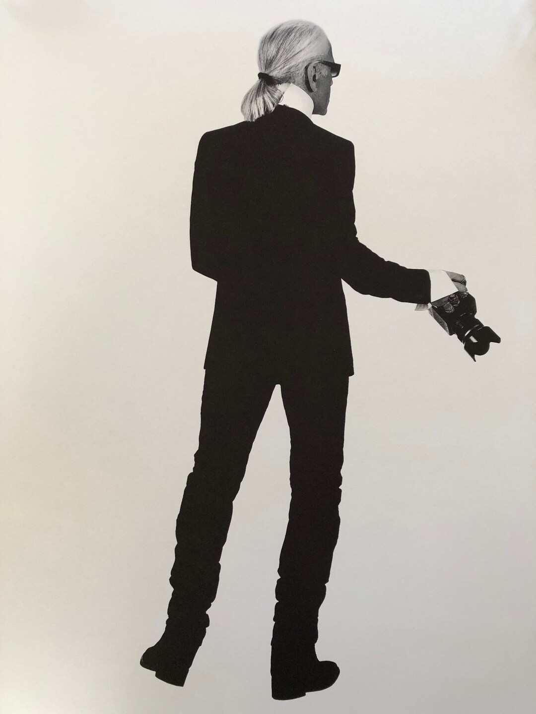 KARL LAGERFELD Original Exhibition Poster Selbstporträt - Etsy
