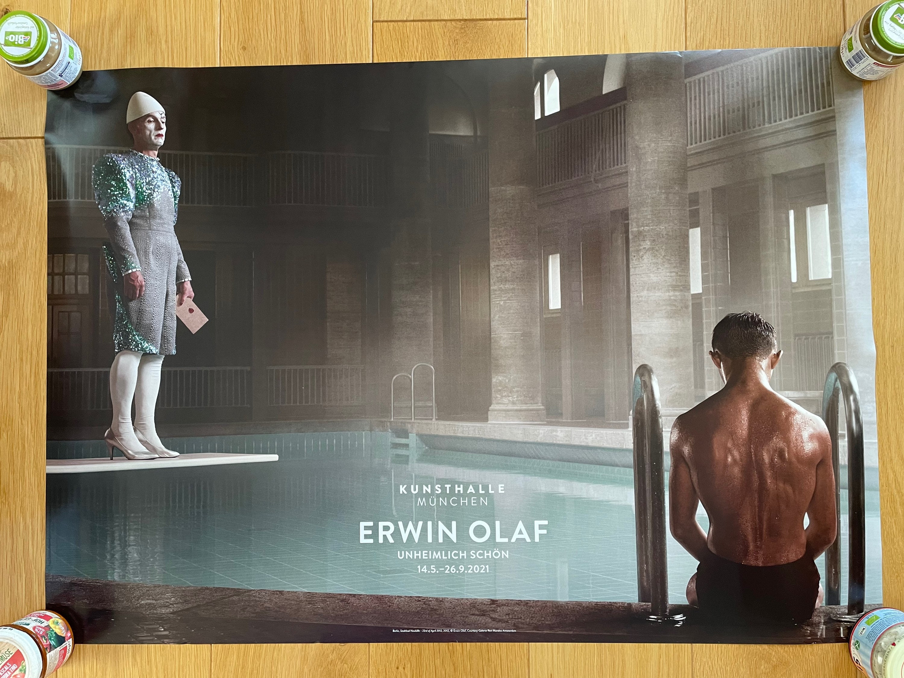 ERWIN OLAF - Original Exhibition Poster "berlin, Stadtbad Neukölln ...