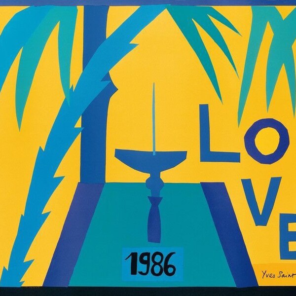 Ysl Love Posters - Etsy UK
