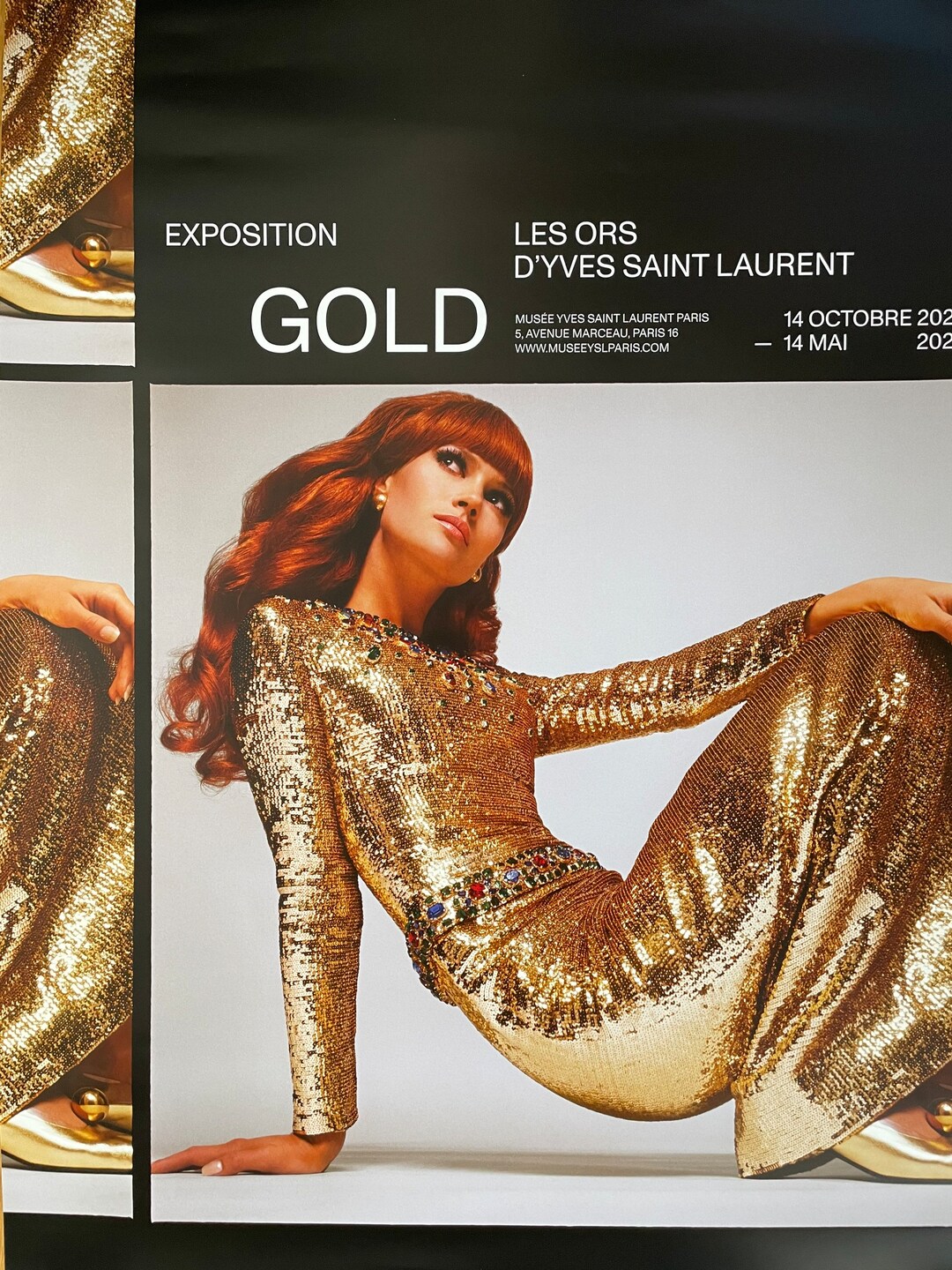 DAVID BAILEY Original Exhibition Poster yves Saint - Etsy