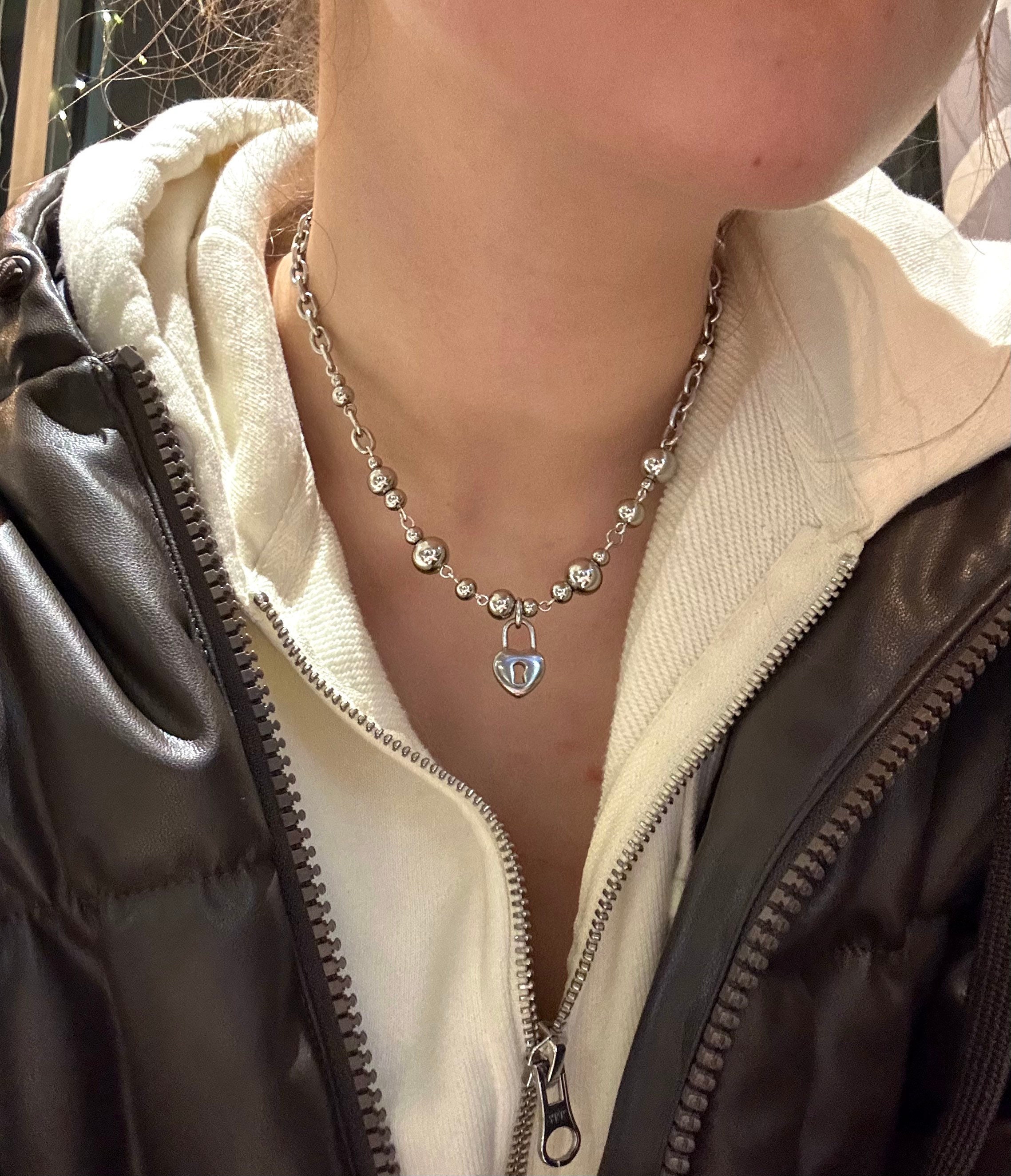 Bubblegum Chain Hypoallergenic Grunge Chunky Cyber Y2k Goth - Etsy