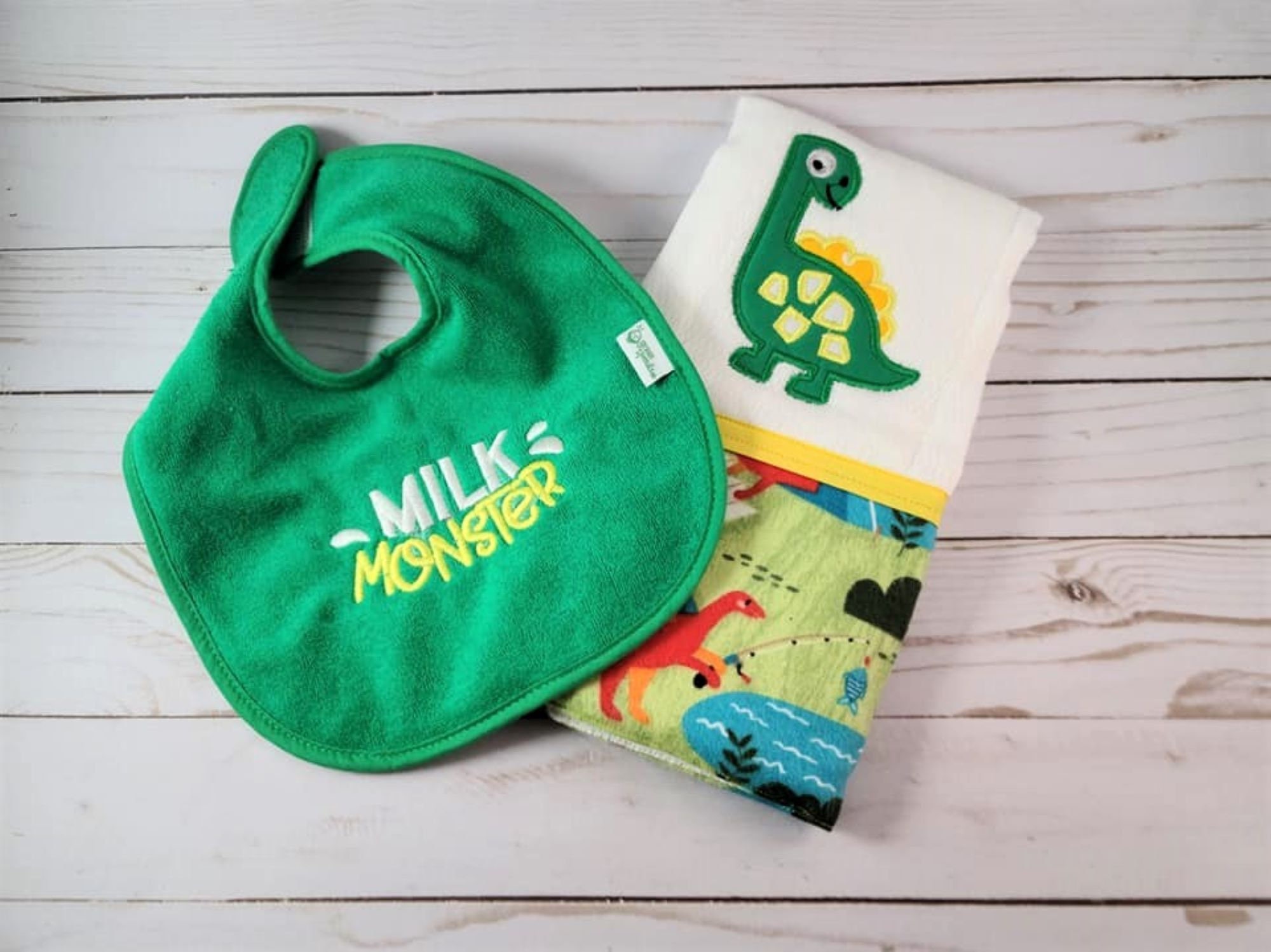 Custom Burp Cloth and Bib Baby Shower Gift Burp Cloth for - Etsy
