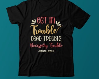 Good Trouble Svg | Etsy