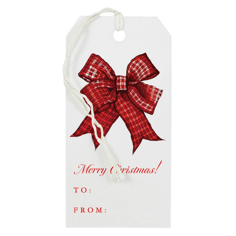 Red Gift Tags - 60+ Gift Ideas for 2025