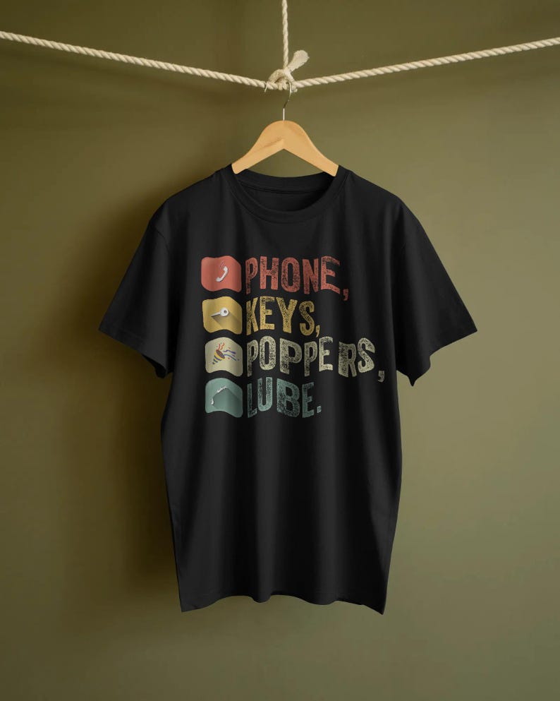 Phone Keys Poppers Lube SVG PNG, Fun Sarcastic Quote Design for T ...