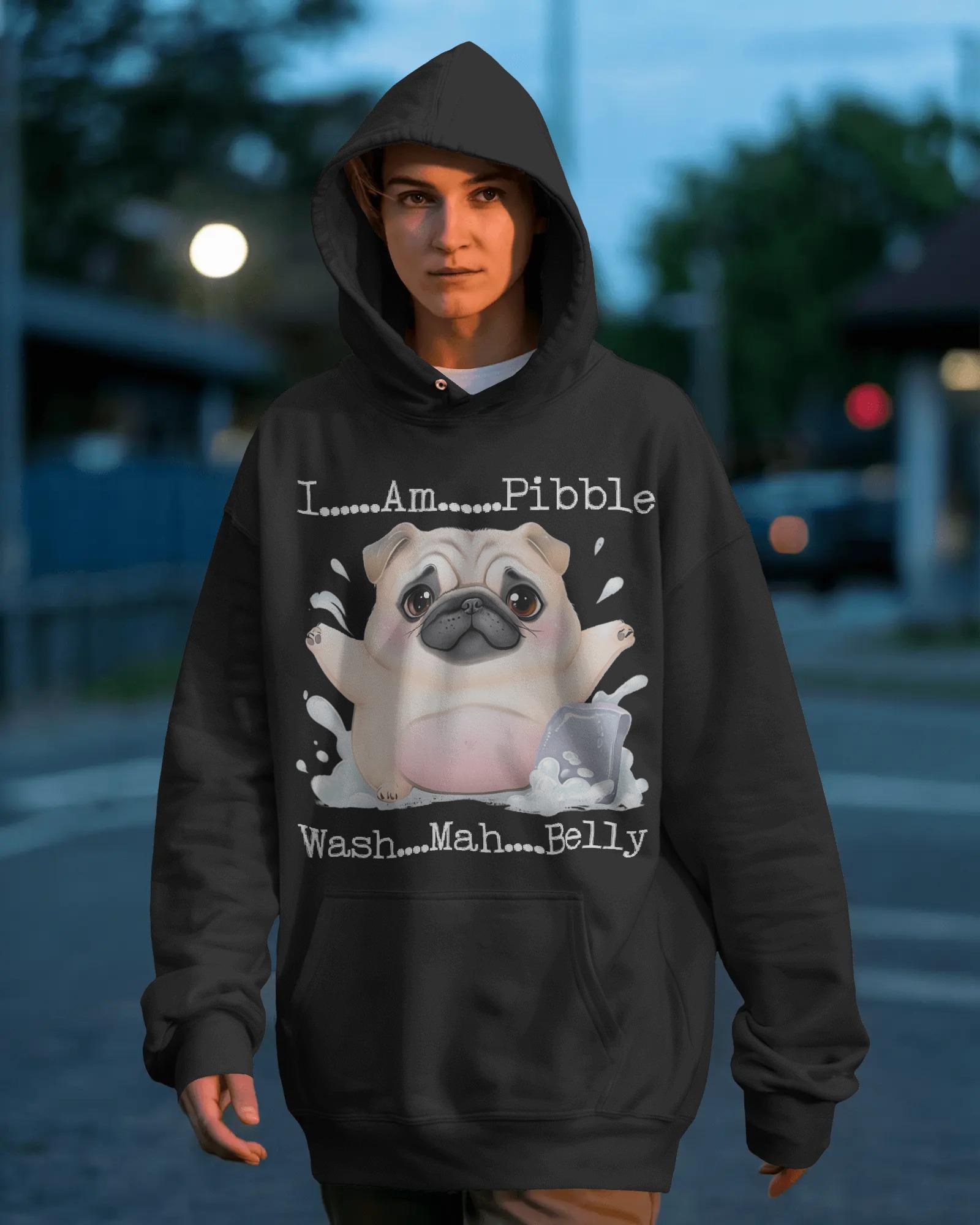 I Am Pibble Wash My Belly, Funny Pitbull Meme Art (digital Download) - Etsy