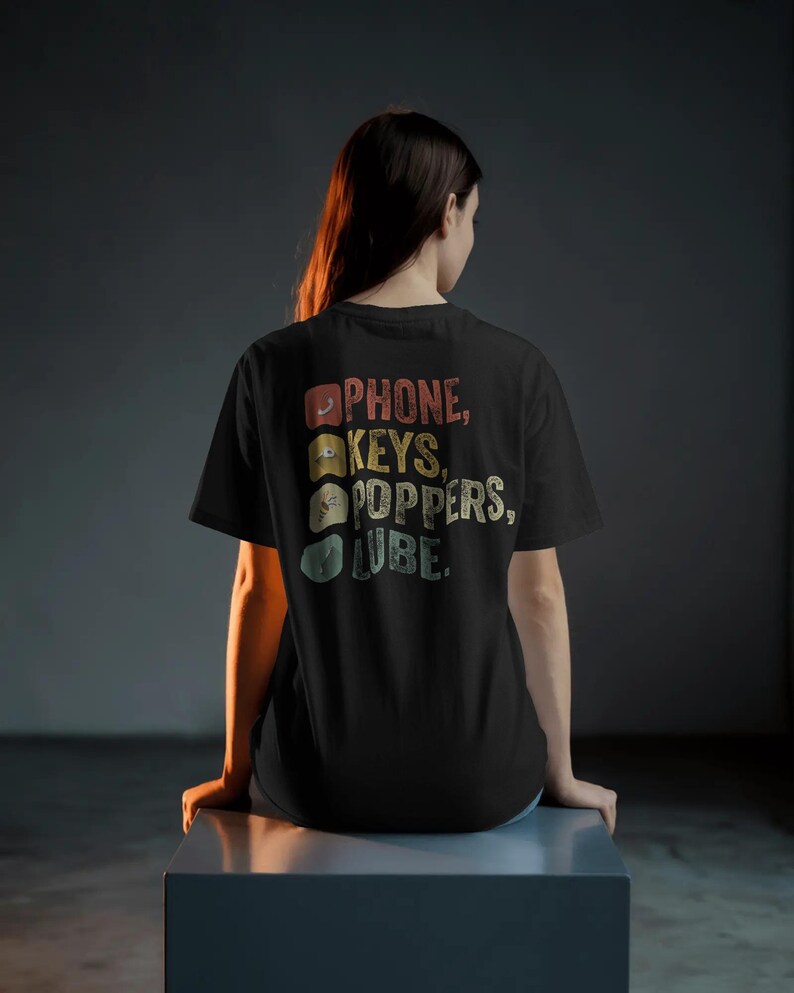 Phone Keys Poppers Lube SVG PNG, Fun Sarcastic Quote Design for T ...