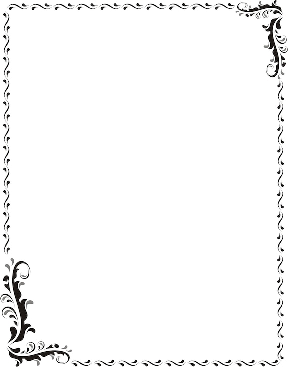 Formal Page Border
