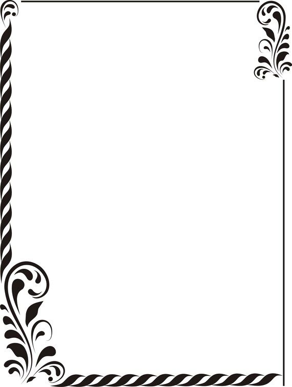 Simple Page Border Png
