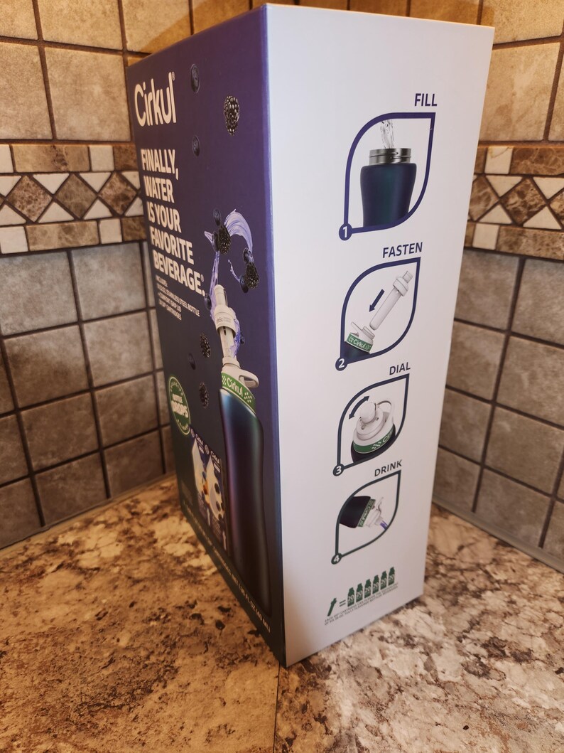 Cirkul 32oz Professional Laser-engraved "rose & Vine" Full-wrap Pattern ...