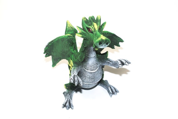 Handmade Winged Dragons Made of Sawdust and Resin. Each of | Etsy