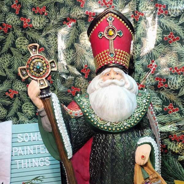 Victorian Santa - Etsy