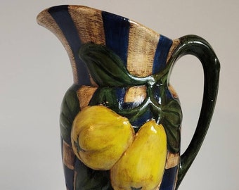 Ceramic Pear Pitcher - Etsy