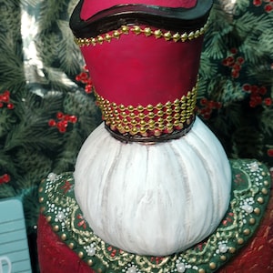 Victorian Santa, Ceramic Christmas Figurine - Etsy