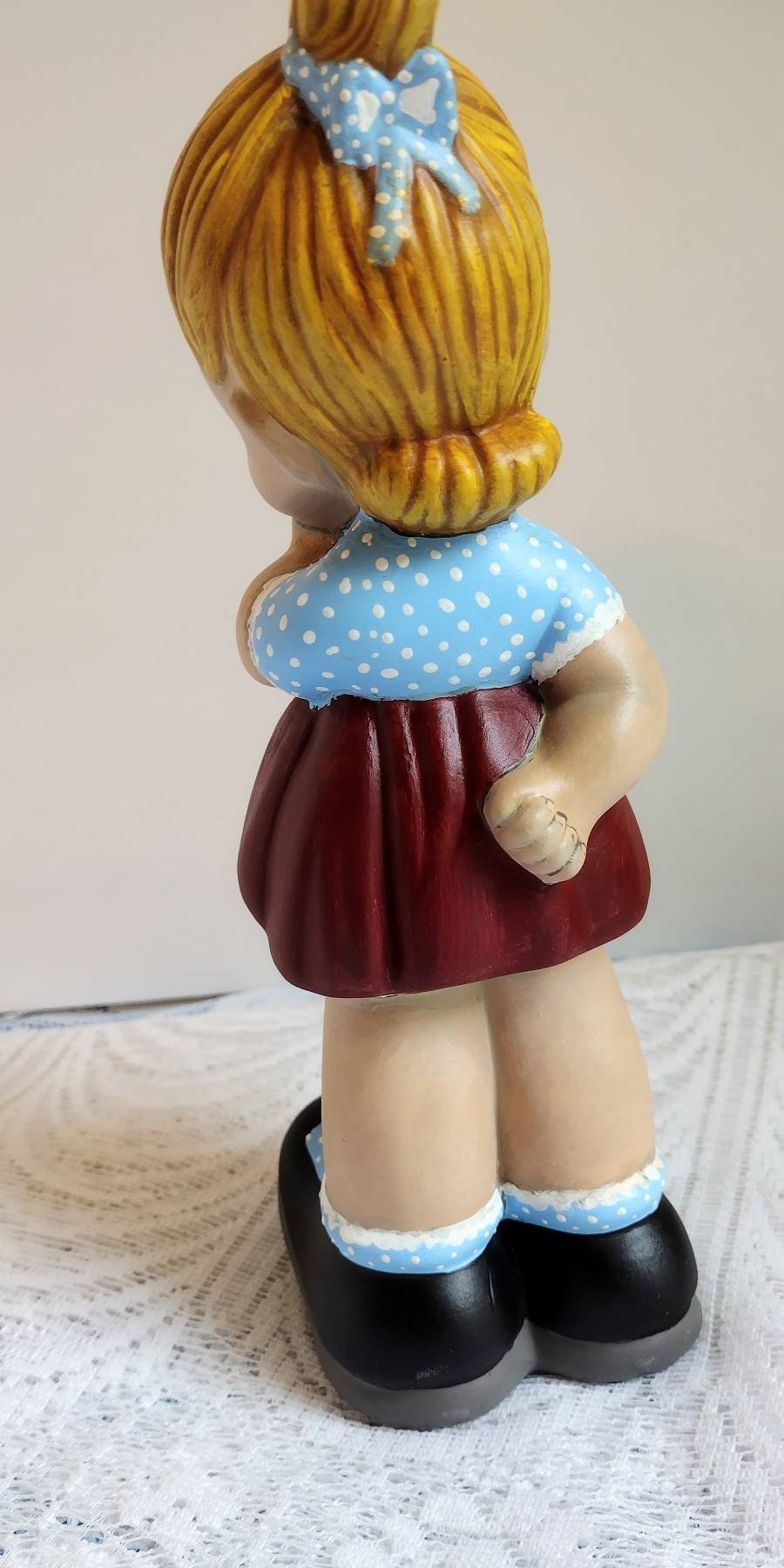 Country Children Ceramic Figurines, Siblings - Etsy