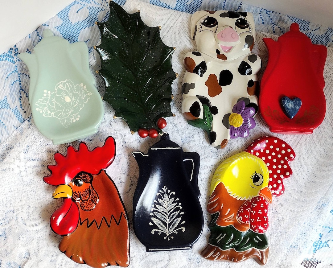 Spoon Rests, Farmhouse , Country Kitchen Decoration - Etsy