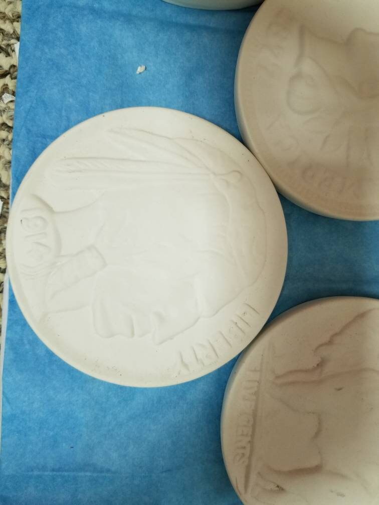 Coins, Paint Your Own Ceramics Ready to Paint Bisque - Etsy
