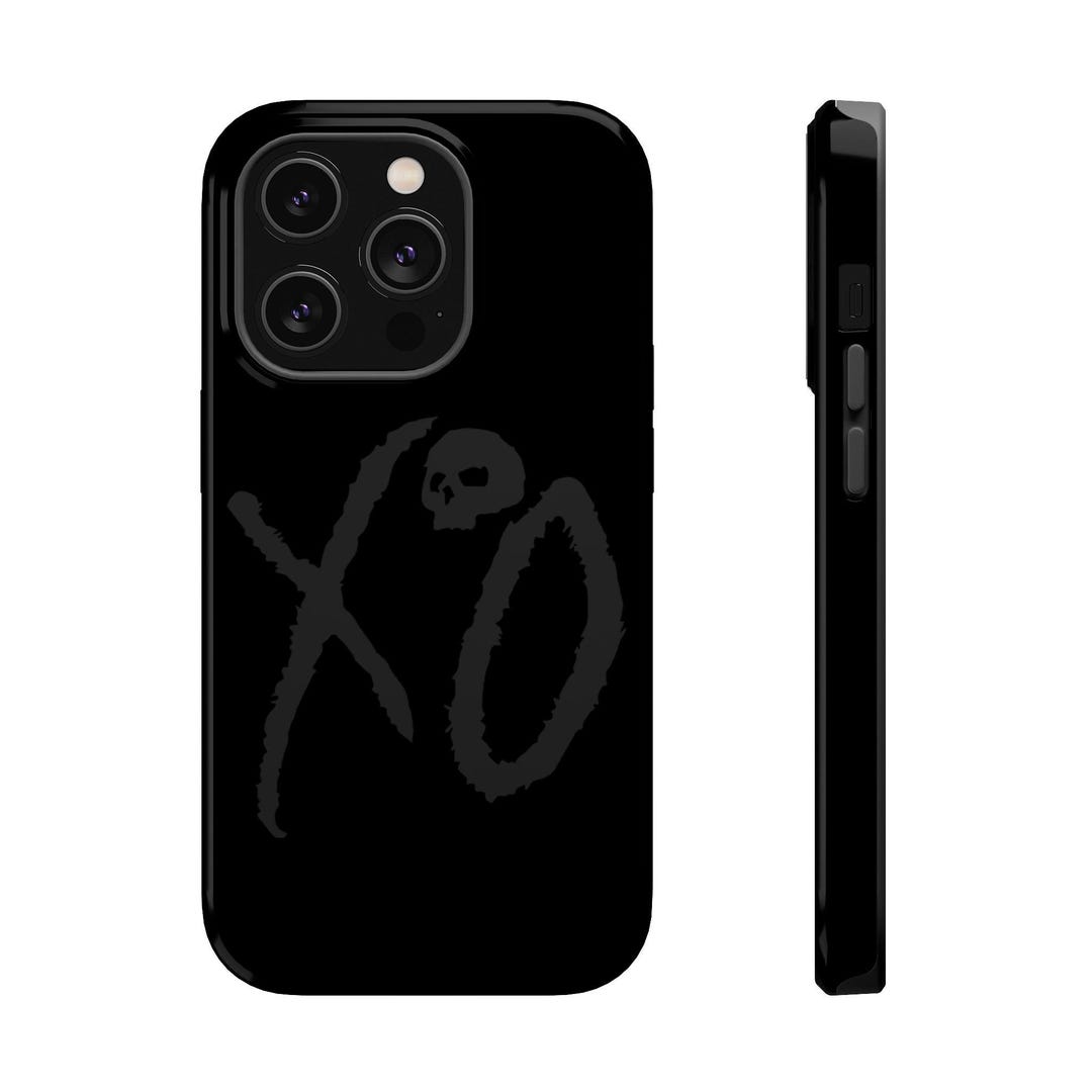 The Weeknd XO Case Black Stealth Design Magnetic Phone Cases - Trendy ...