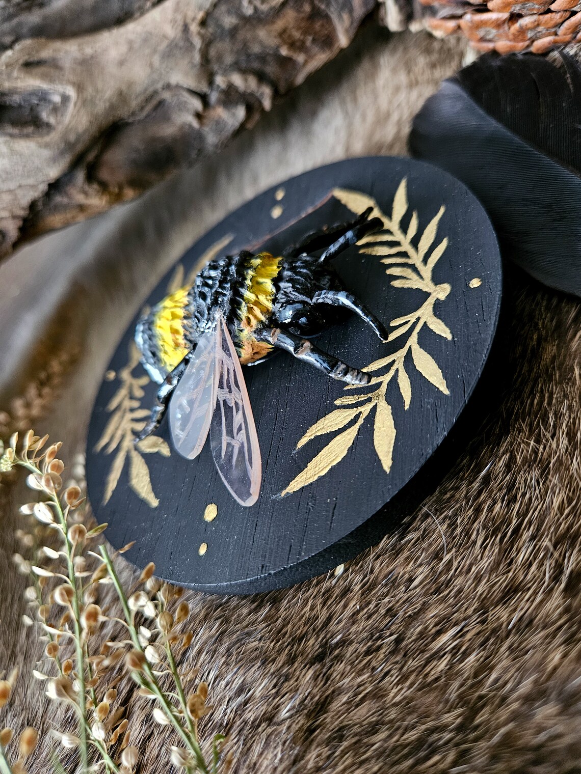 Bee Lovers Wall Art Bee Themed Nature Inspired Wall Decor for ...