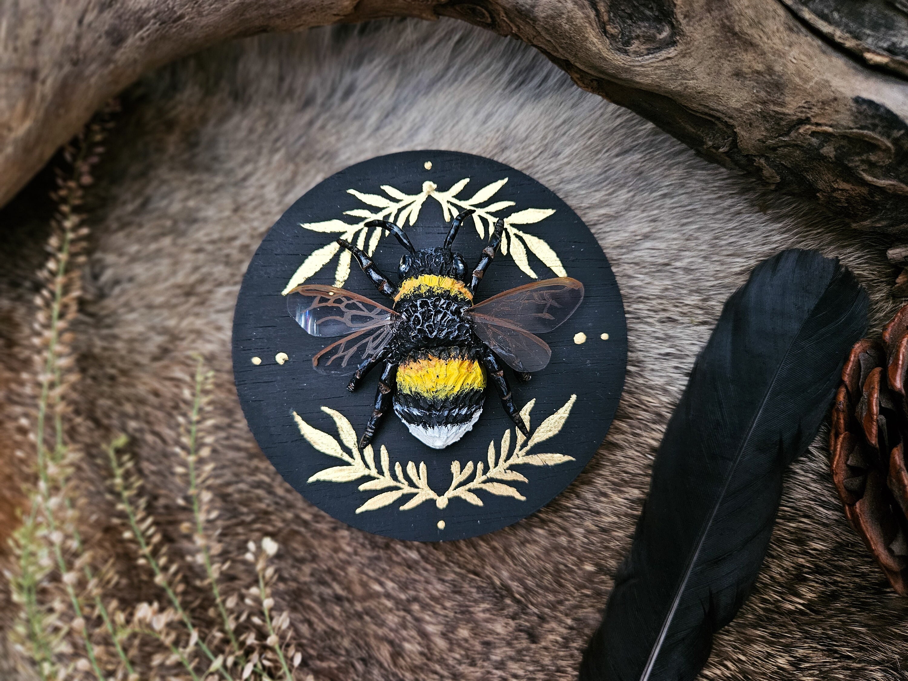 Bee Lovers Wall Art Bee Themed Nature Inspired Wall Decor for ...