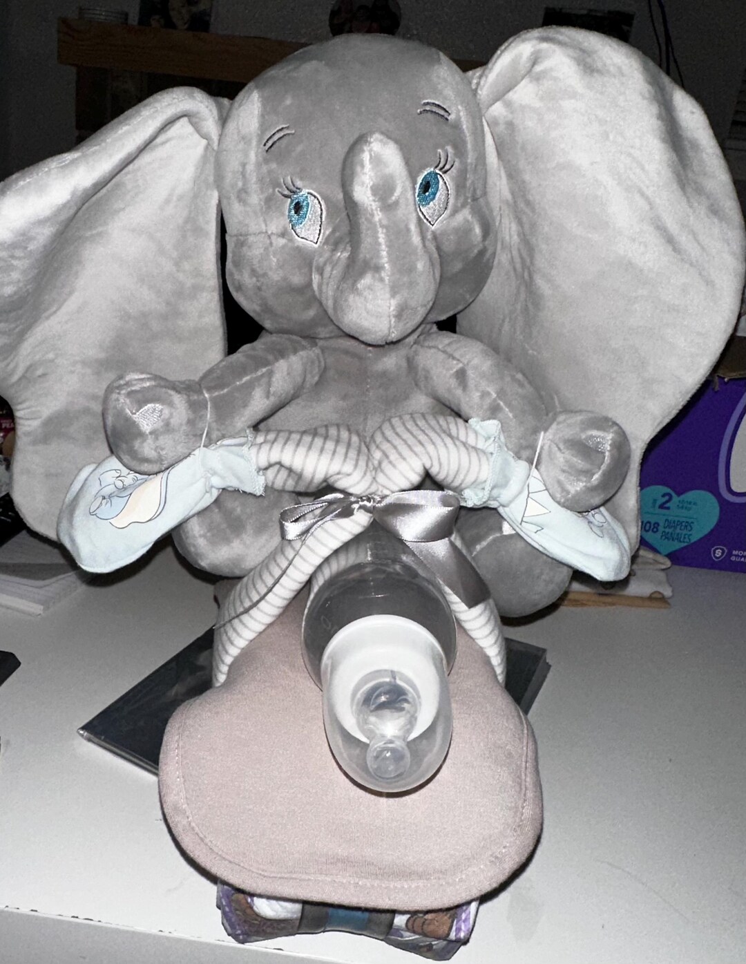 Dumbo Diaper Motorcycle - Etsy