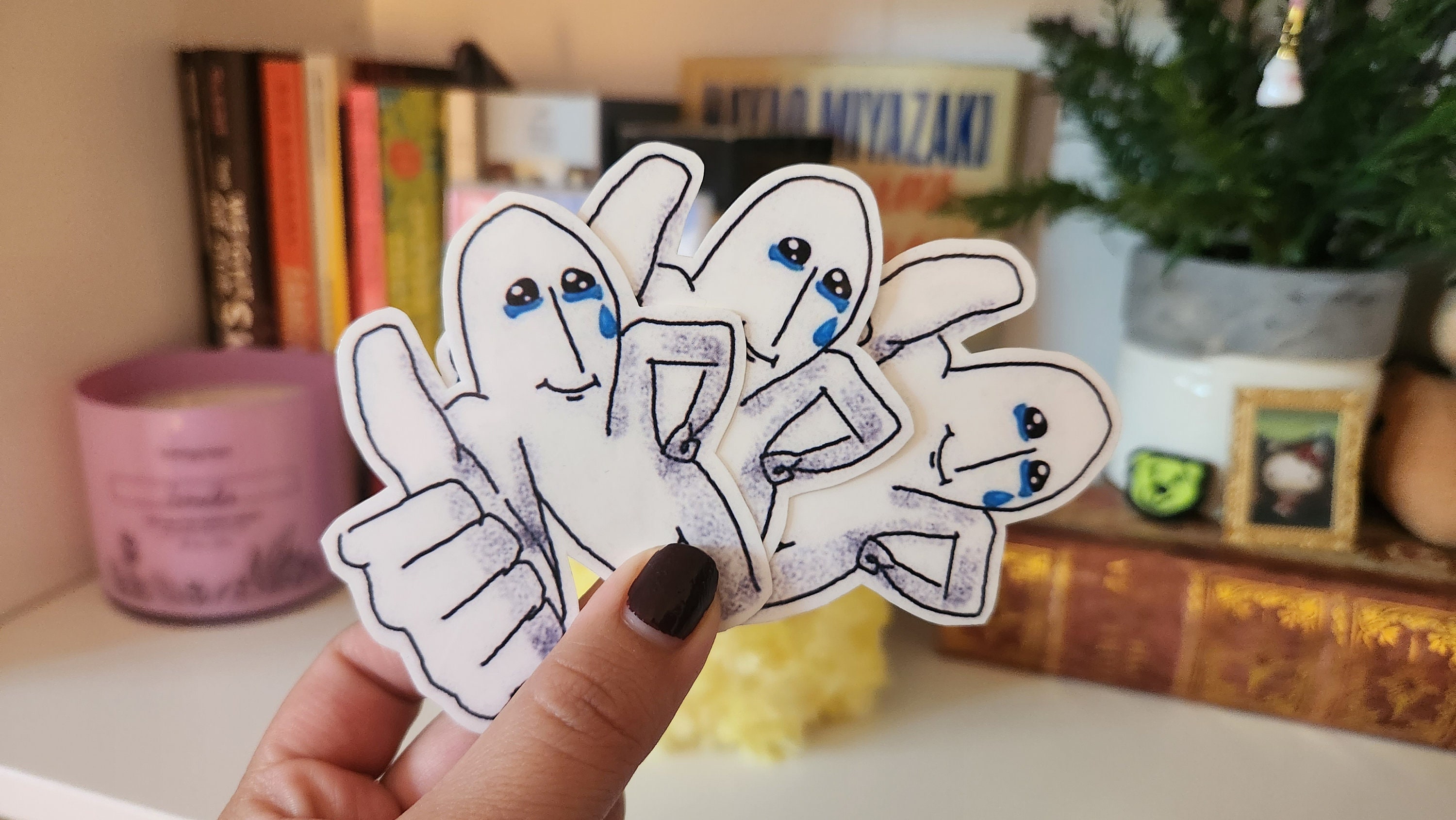 Cursed Reaction Meme Stickers - Etsy