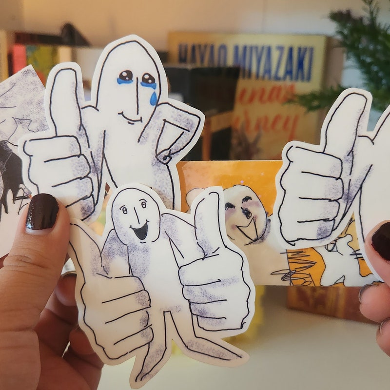 Funny Reaction Stickers - Etsy