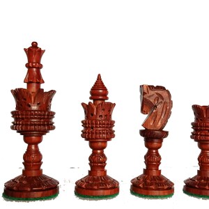 Lotus Series Unique Hand Carved Chess Set & Artistic Chess - Etsy
