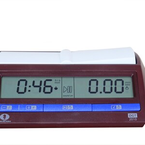 DGT 2010 the Official FIDE Chess Clock With Storage Bag - Etsy