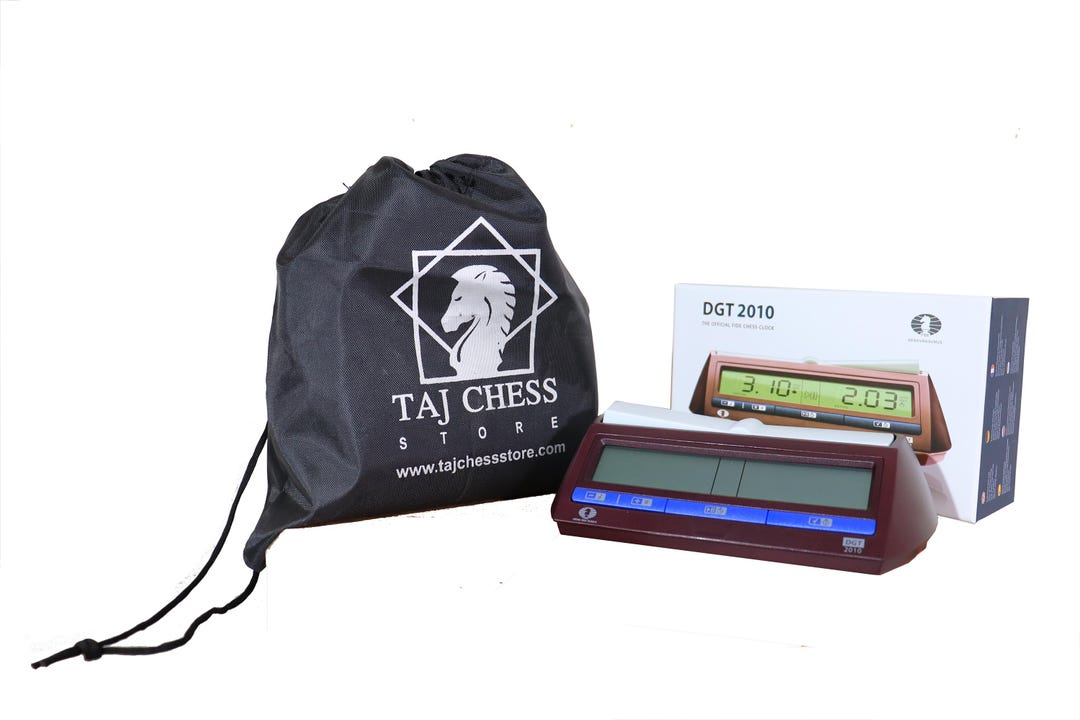 DGT 2010 the Official FIDE Chess Clock With Storage Bag - Etsy