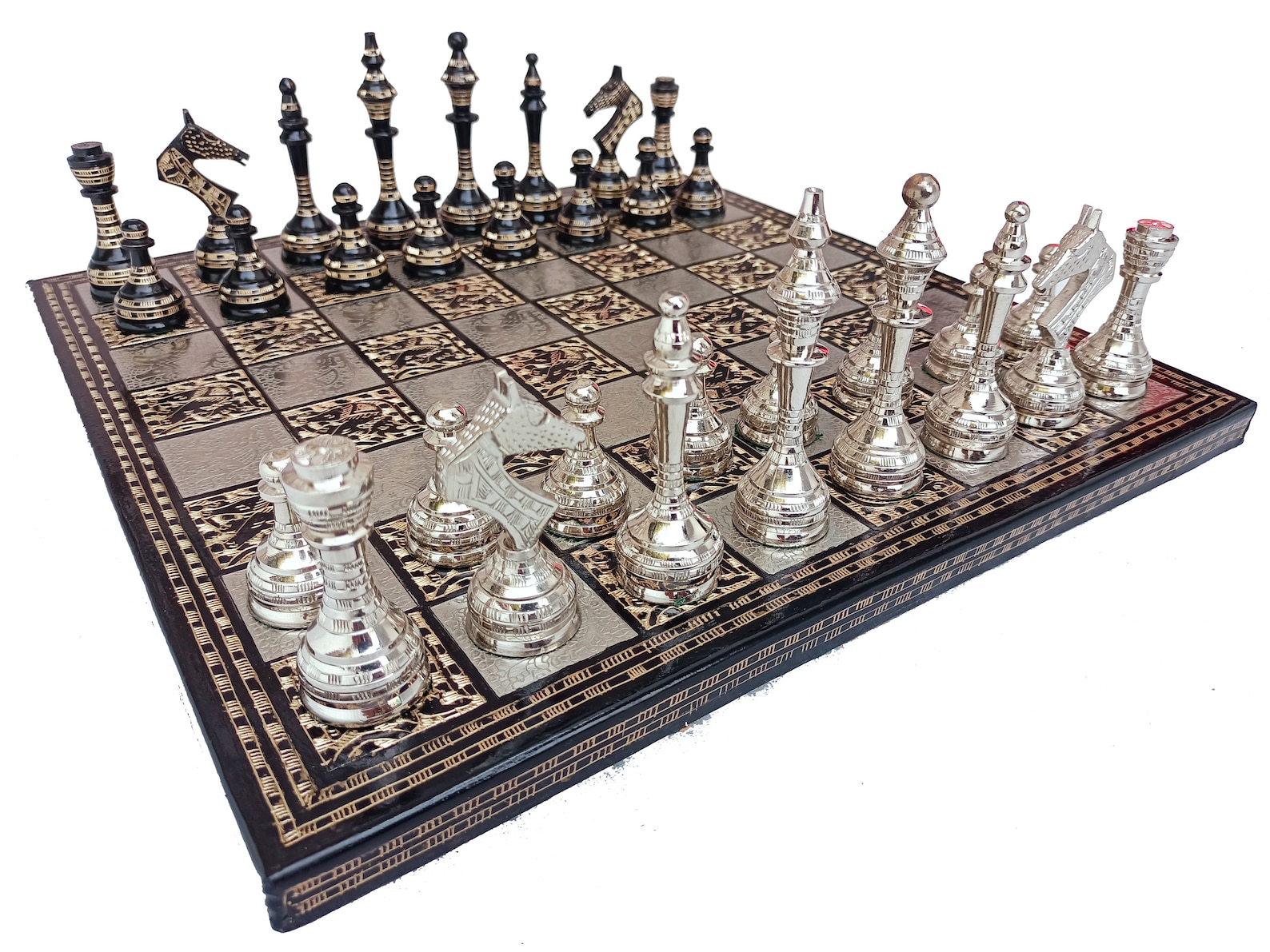 14 Handcrafted Russian Soviet Series Metal Chess Pieces - Etsy