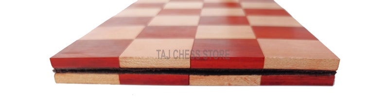 12 Solid Inlaid Wood Roll up Travel Chess Game Board in | Etsy