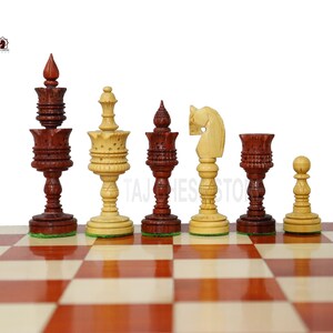 Lotus Series Unique Hand Carved Chess Set & Artistic Chess - Etsy