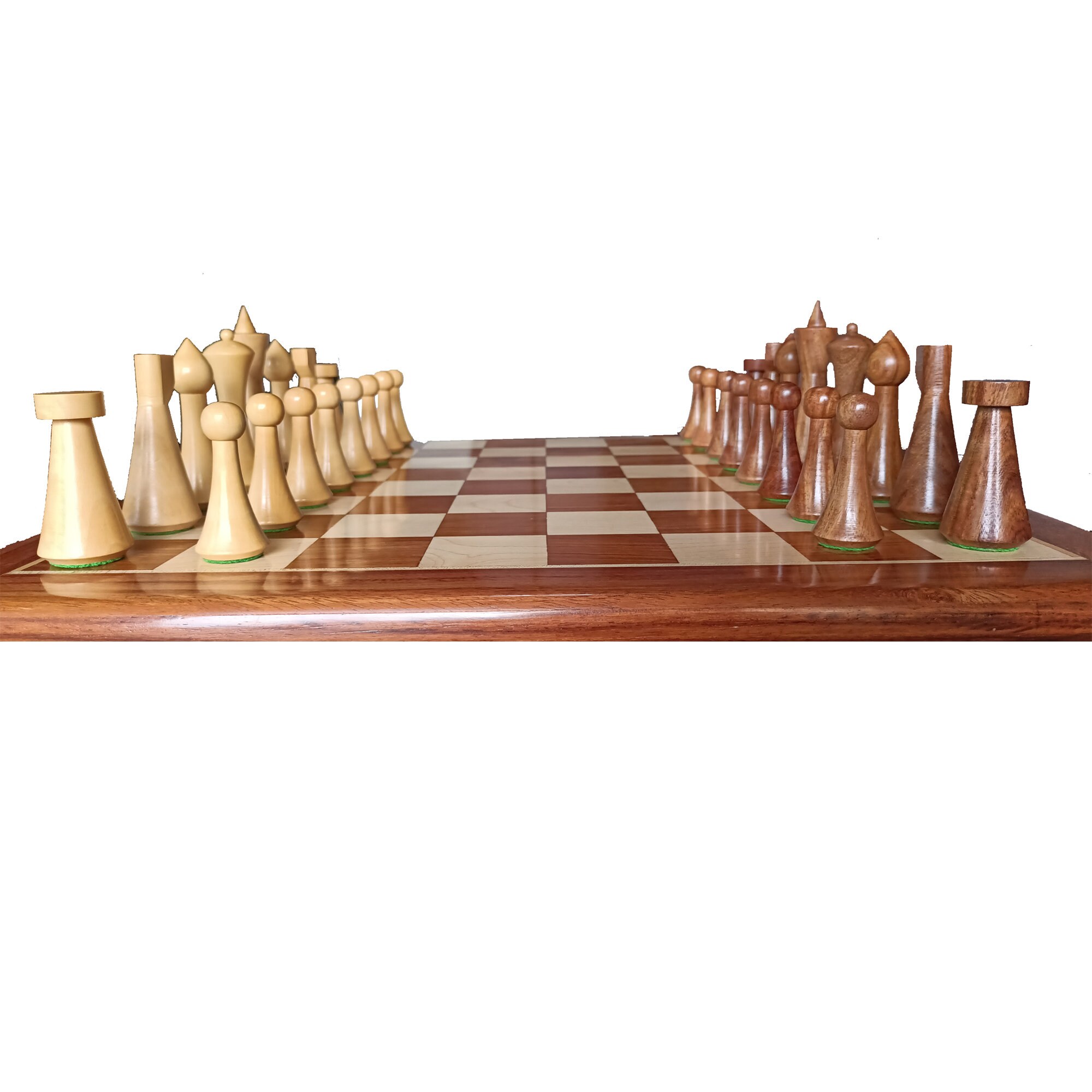 Handmade Wooden Combo Chess Set Unique Hermann Ohme Chess - Etsy