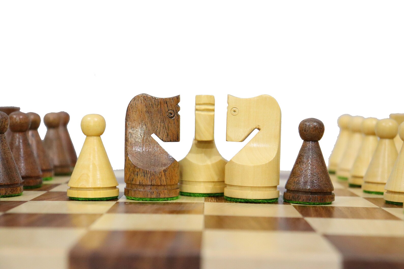 Weighted Russian Chess Pieces Cone Minimalist Chessmen With - Etsy