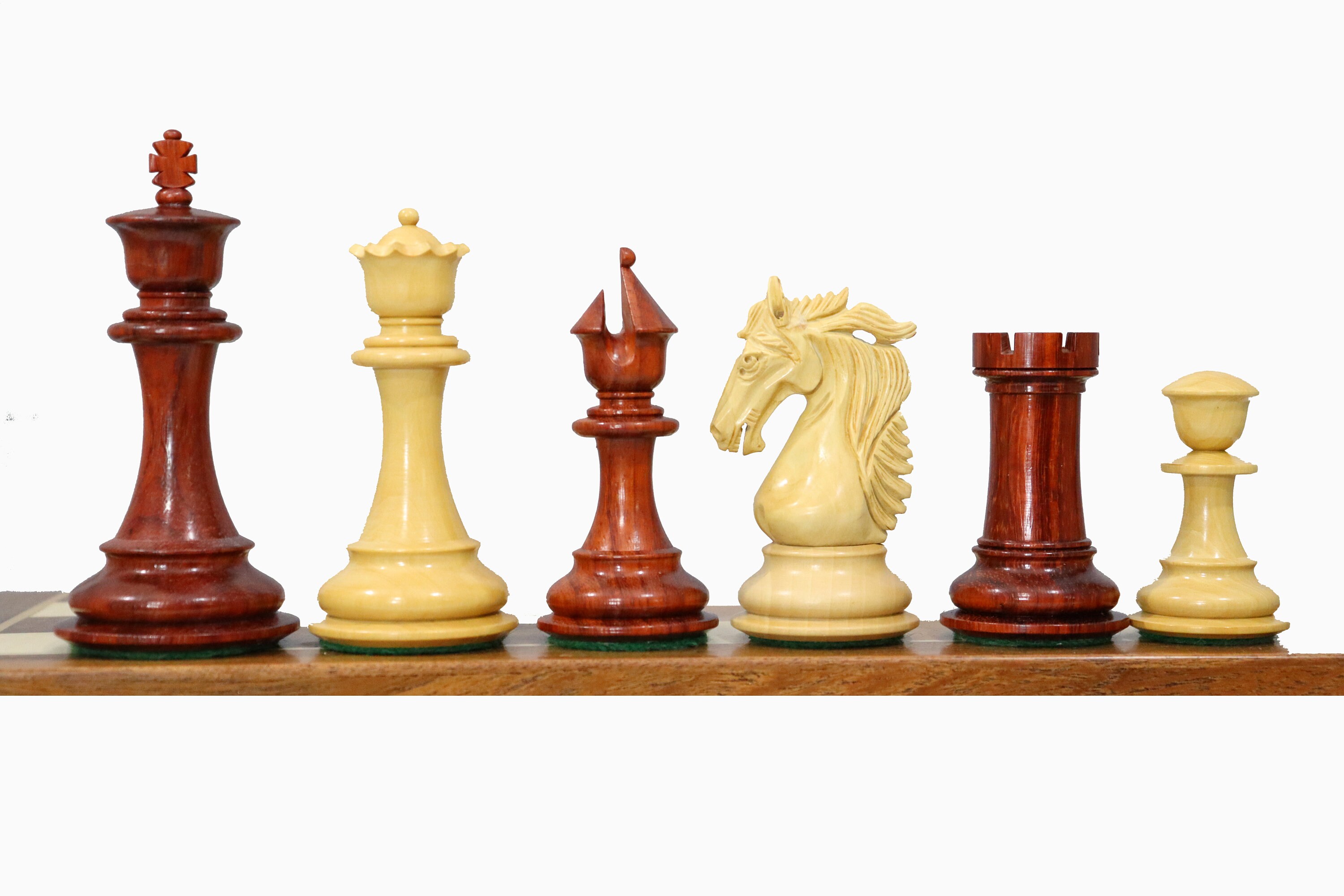 The Persian Knight Luxury Chess Pieces I N Bud Rosewood and - Etsy
