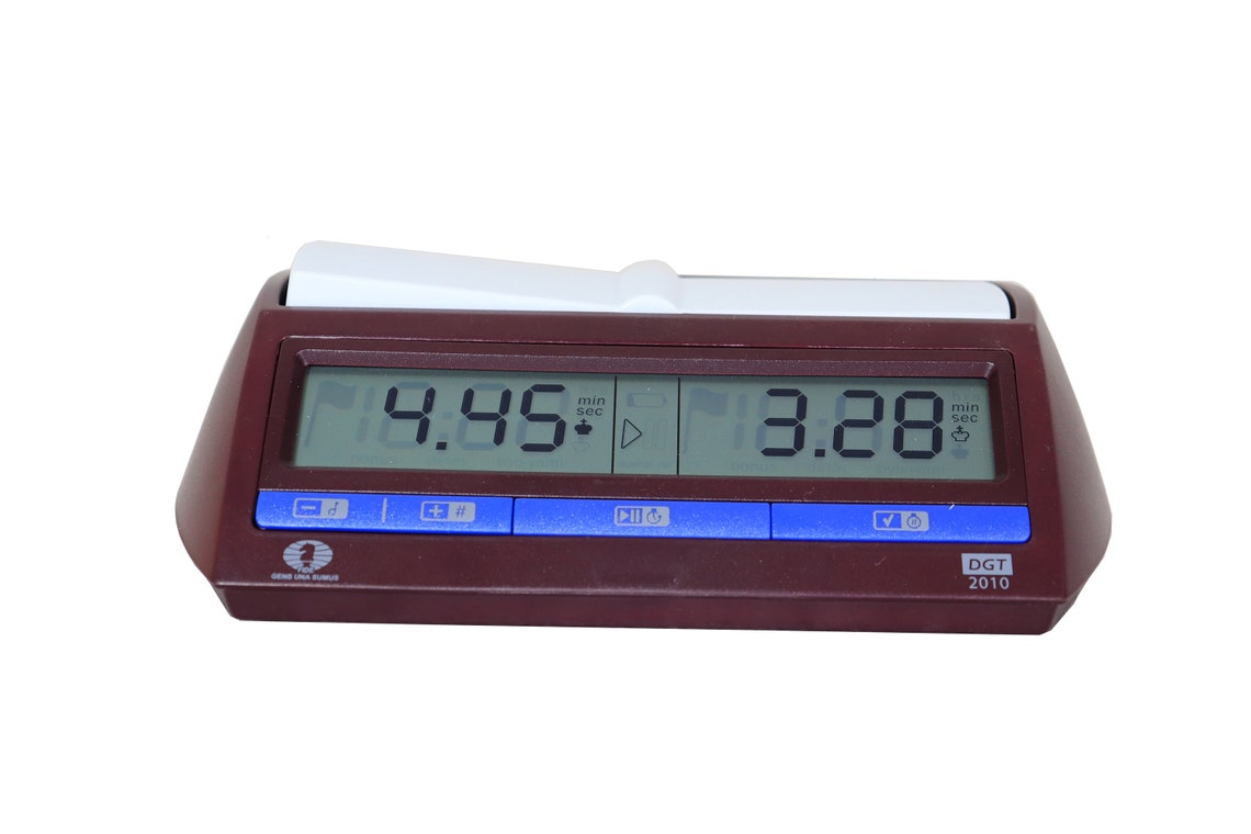 DGT 2010 the Official FIDE Chess Clock With Storage Bag - Etsy