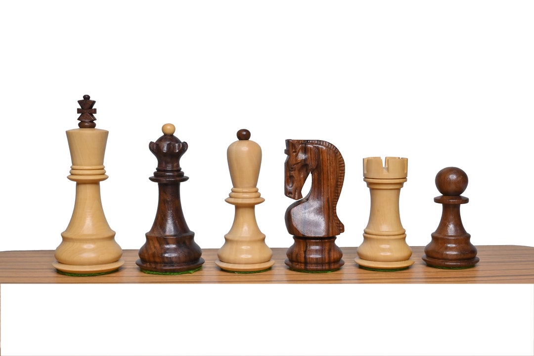 4" Russian Zagreb Chess Pieces Set Only | Luxury Unique Chess Set in ...