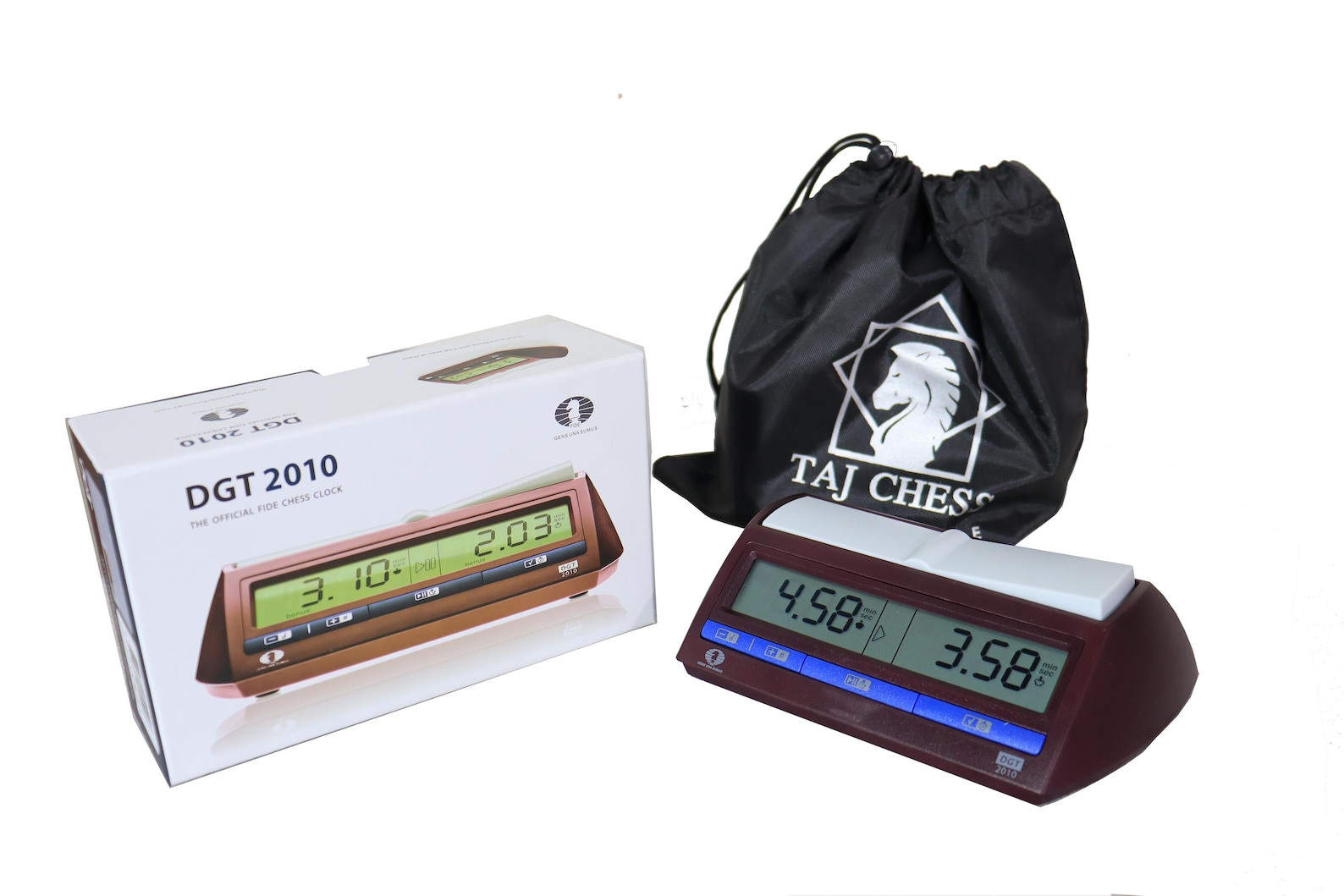 DGT 2010 the Official FIDE Chess Clock With Storage Bag - Etsy