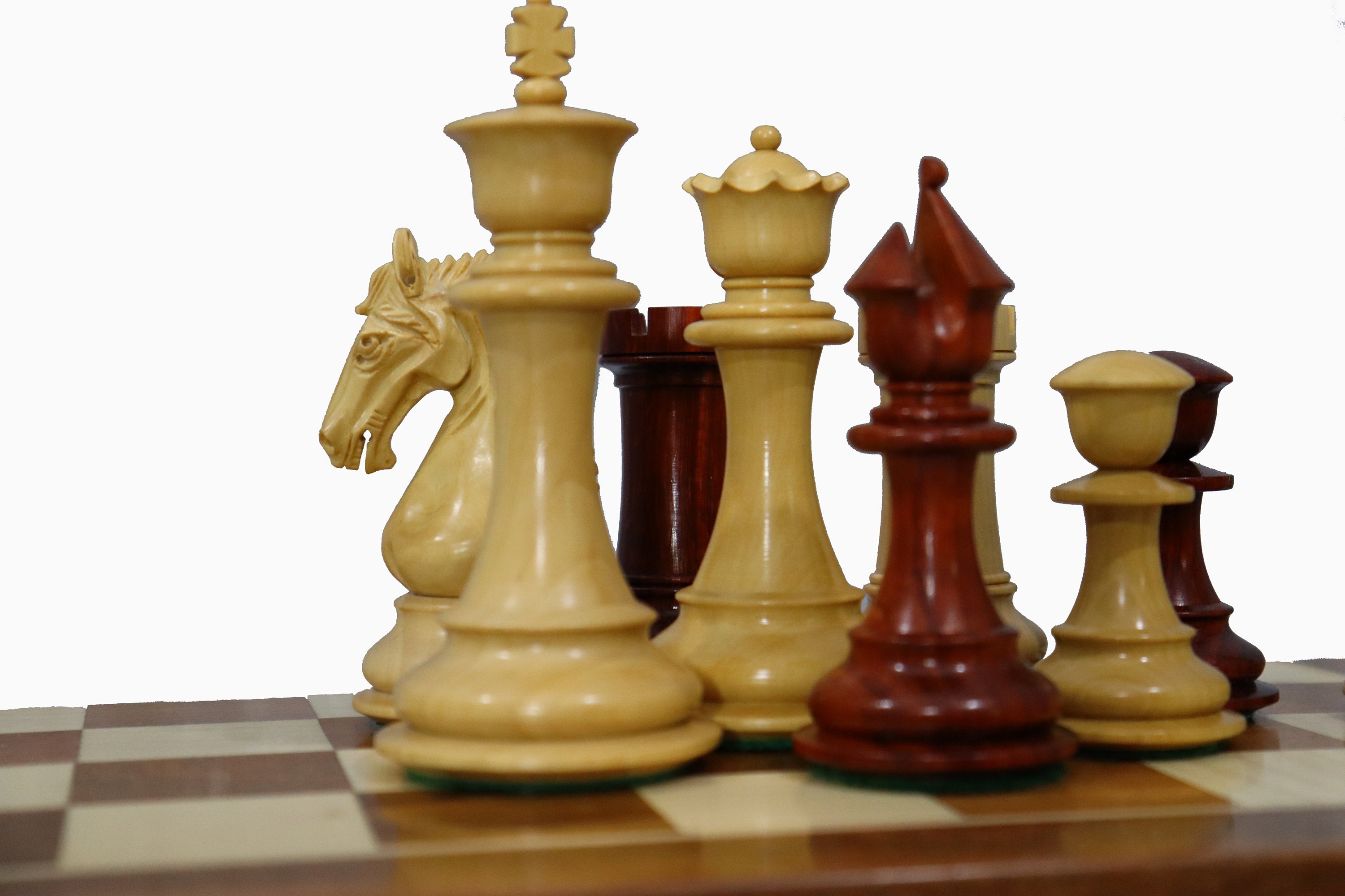 The Persian Knight Luxury Chess Pieces I N Bud Rosewood and - Etsy
