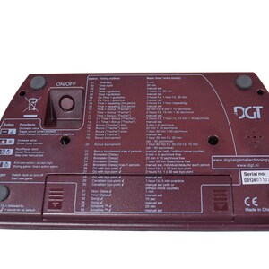 DGT 2010 the Official FIDE Chess Clock With Storage Bag - Etsy